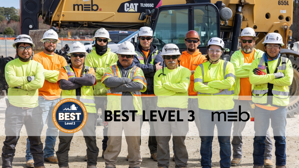 MEB Achieves Virginia BEST Level 3 - MEB
